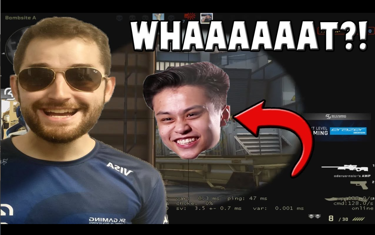 【1080P】Flusha的智商到底有多高!FalleN暴打了Stewie2k! 大佬时刻...