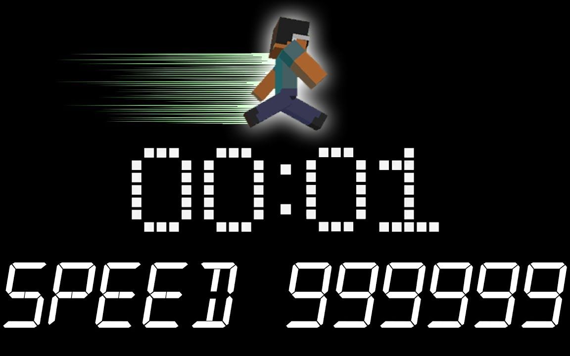 【趣味挑战】通关我的世界,但移动速度每秒都在增加. #Dream,Sapnap