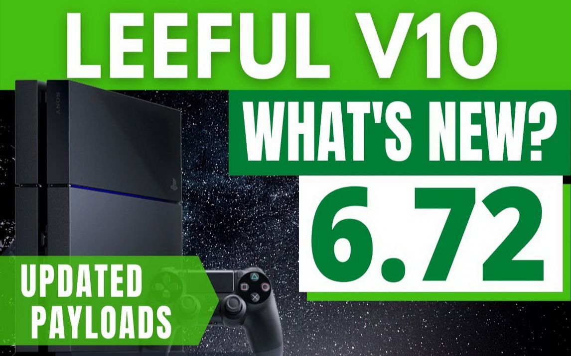 PS4 | 最好用的越狱 Leeful v10 使用指南!