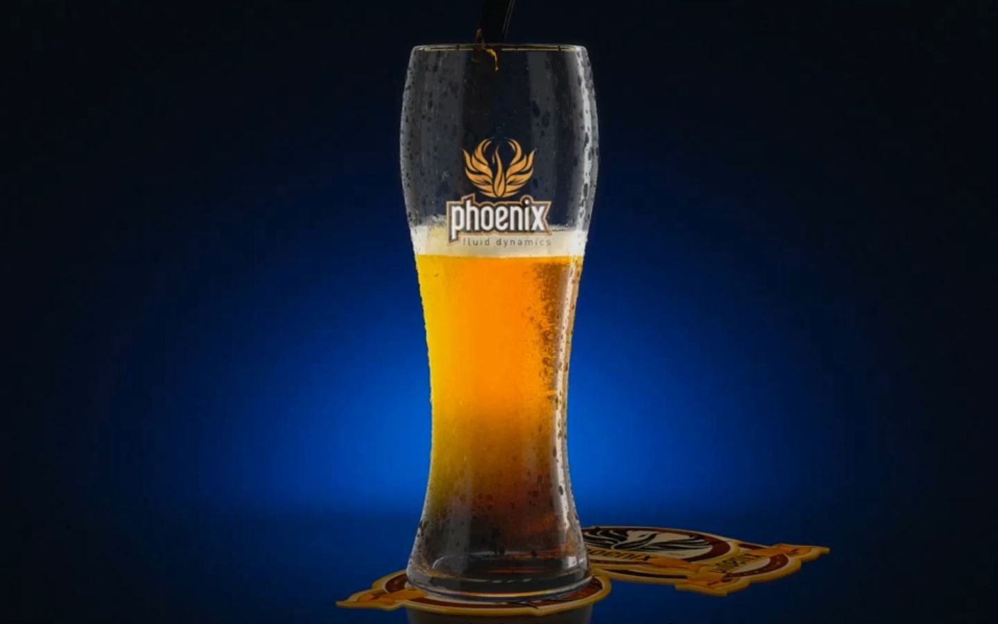 火凤凰Phoenix FD for 3d max 教程啤酒模拟第二部分 (渲染)