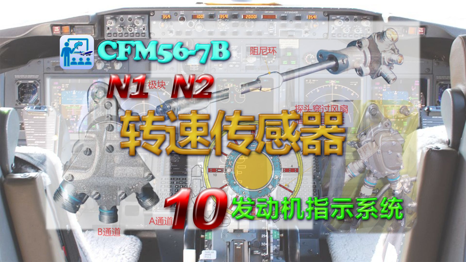 CFM56-7B-10-20-转速传感器(N1,N2)