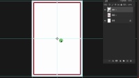 ps海报添加边框视频:矩形工具添加描边形状中心对齐