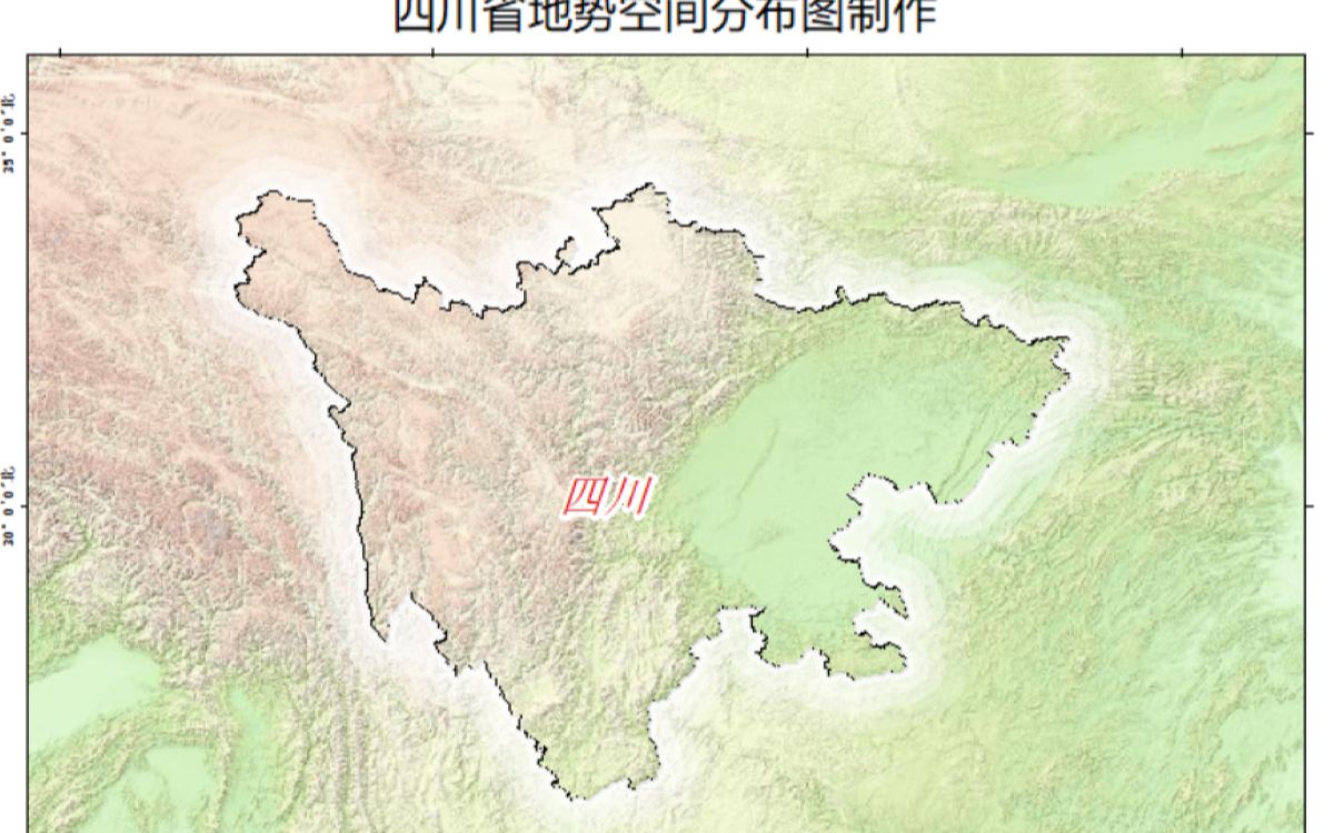ArcGIS制作发光边界