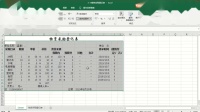基本办公软件教程教学视频第二十二节Excel美化物资采购登记表(案例)