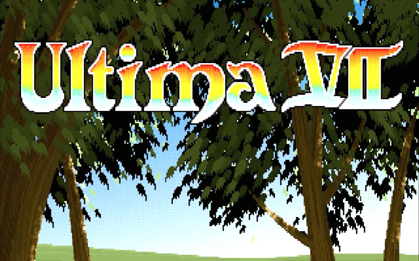 《创世纪 VII》 DOS版 游戏开始部分演示 人生必玩的1001个游戏参考...