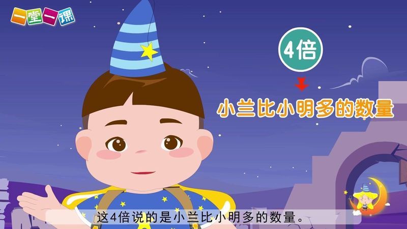 《倍数问题①》 小学二年级逻辑数学之旅(一堂一课APP出品)