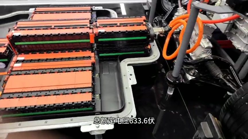 新能源比亚迪秦高压电走向,学习起来