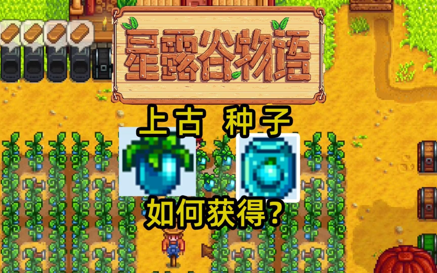 如何获得上古种子?酿造上古水果!【星露谷物语】【攻略】【教学】【...