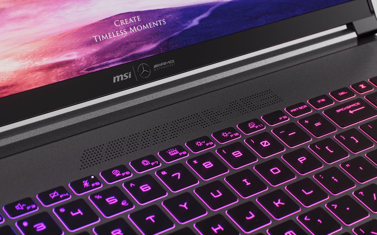 【C4D动态视觉鉴赏】MSI微星游戏笔记本奔驰联名款电脑三维创意...