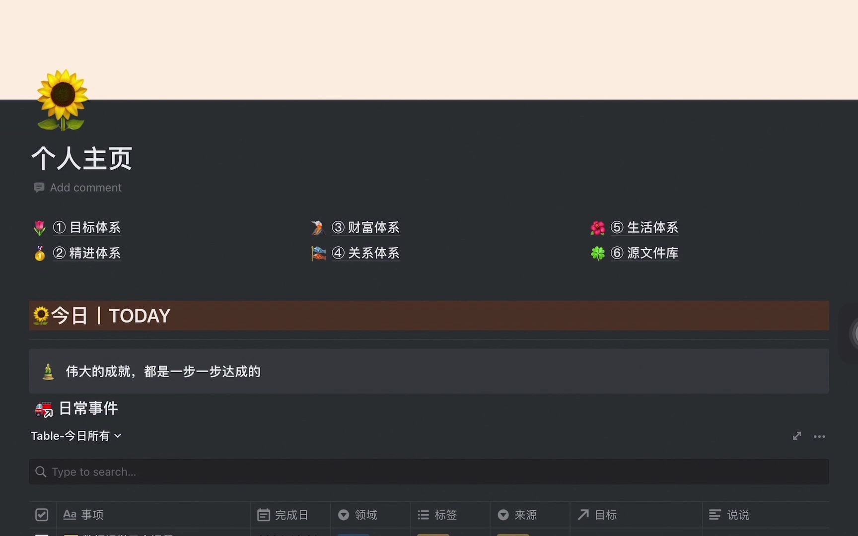 2个数据表搞定目标管理丨Notion+系列①