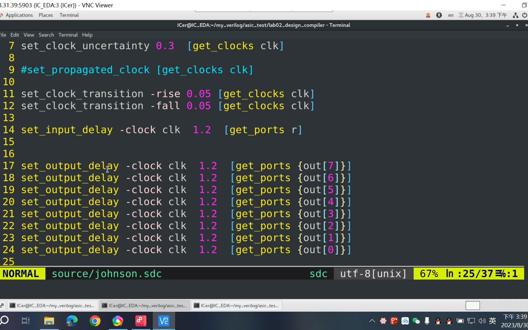 DFT设计综合实例,开源工艺库_最小设计