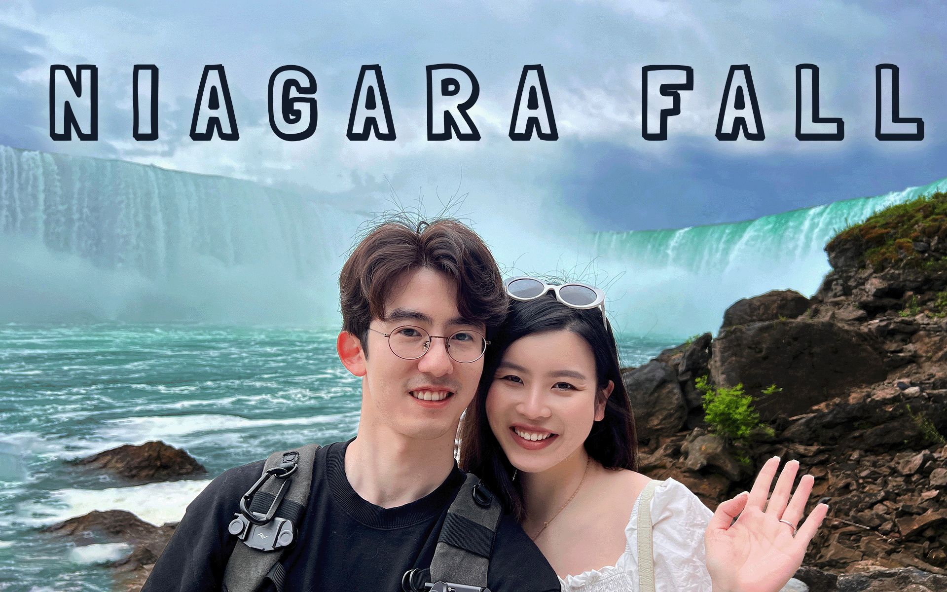 4K旅行VLOG|沉浸式尼亚加拉大瀑布一日游 初体验最新观景隧道 赏...