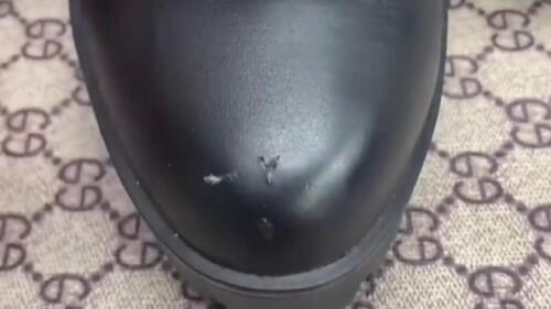 皮鞋破口修复,自己在家里就能修补,真是让人大开眼界