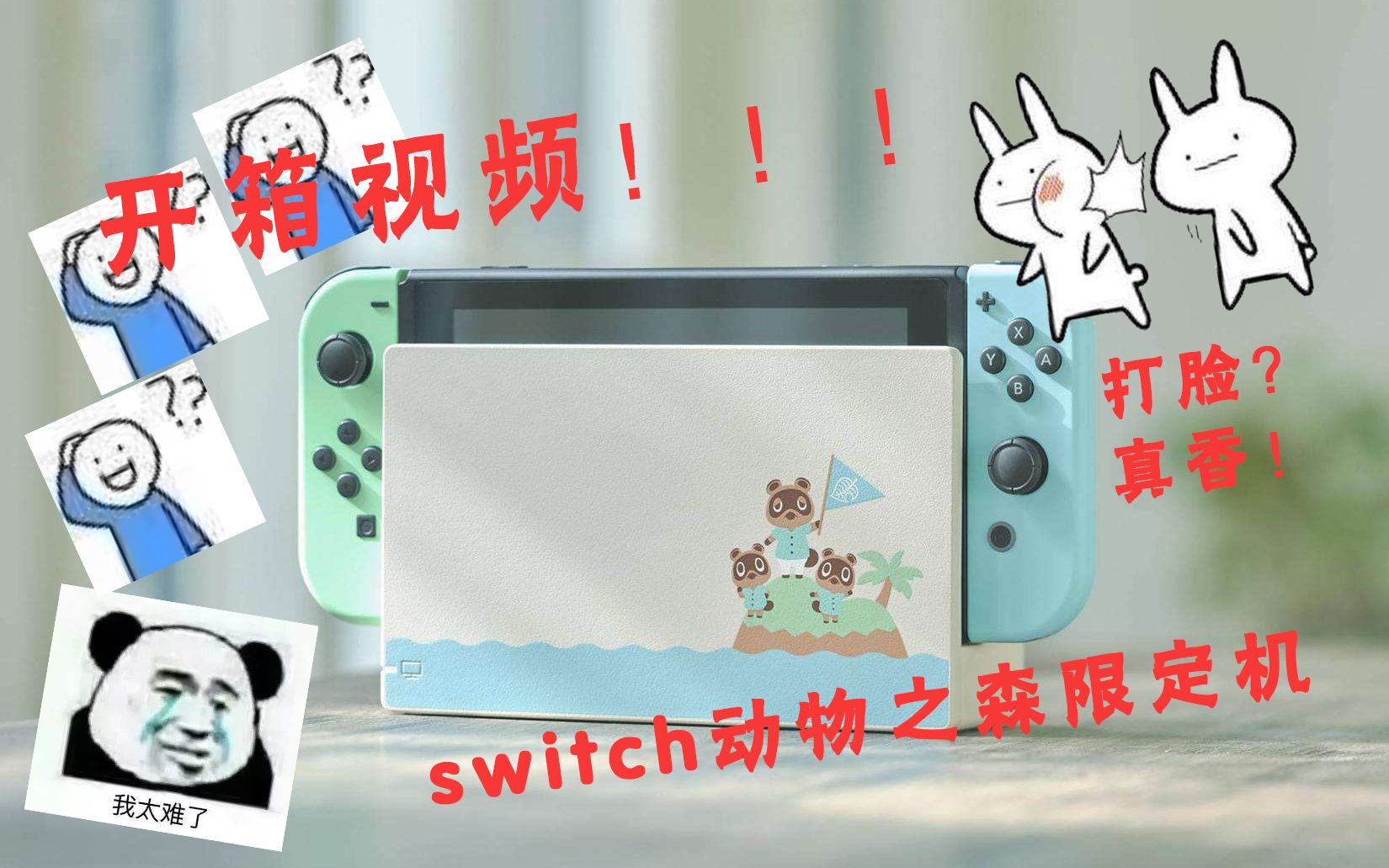 【开箱】switch动物之森限定机