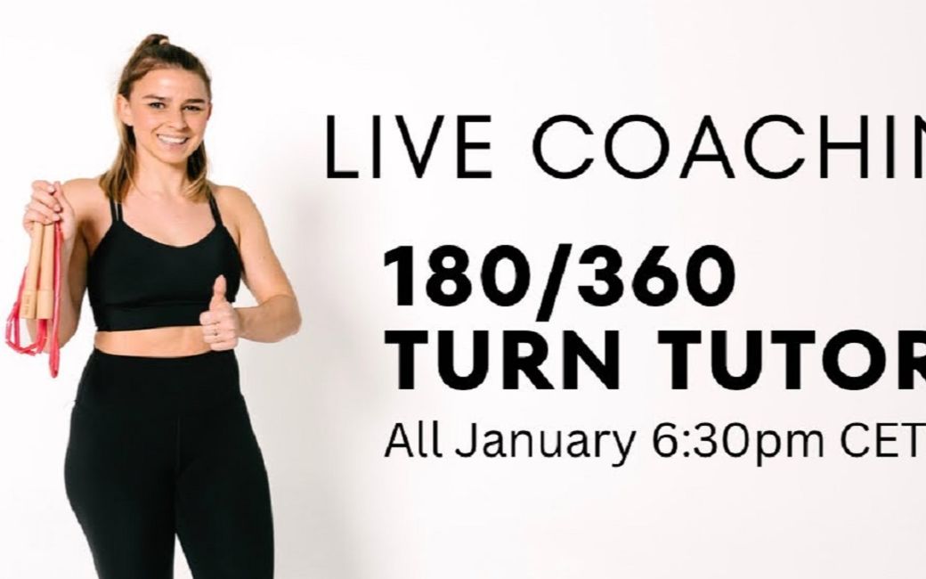 【跳绳技巧】180 转 360 转教程