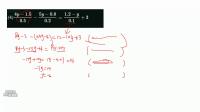 一元一次方程易错点(含有解无解)