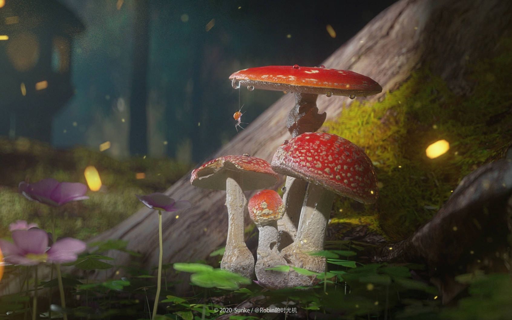 【C4D+OC奇幻小森林场景动画教程】05-C4D基本操作演示