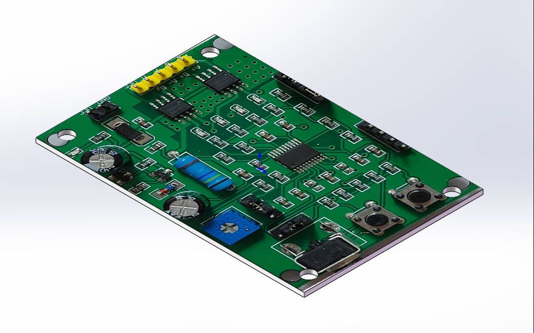 solidworks模拟电路板的画法