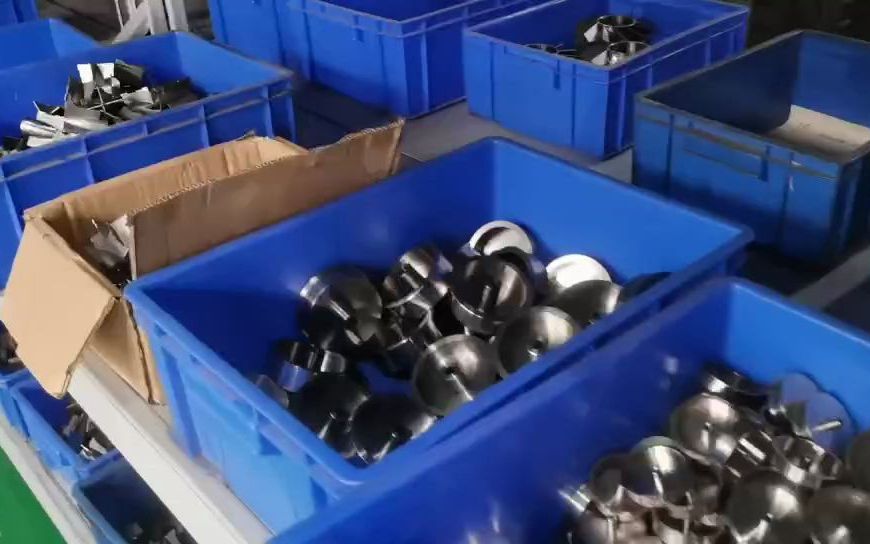 涡轮流量计生产流程车间实拍