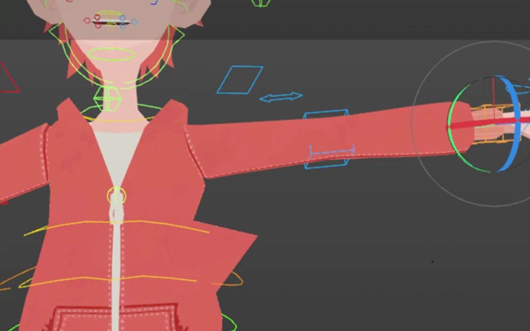 C4D快速解决蒙皮出错错位