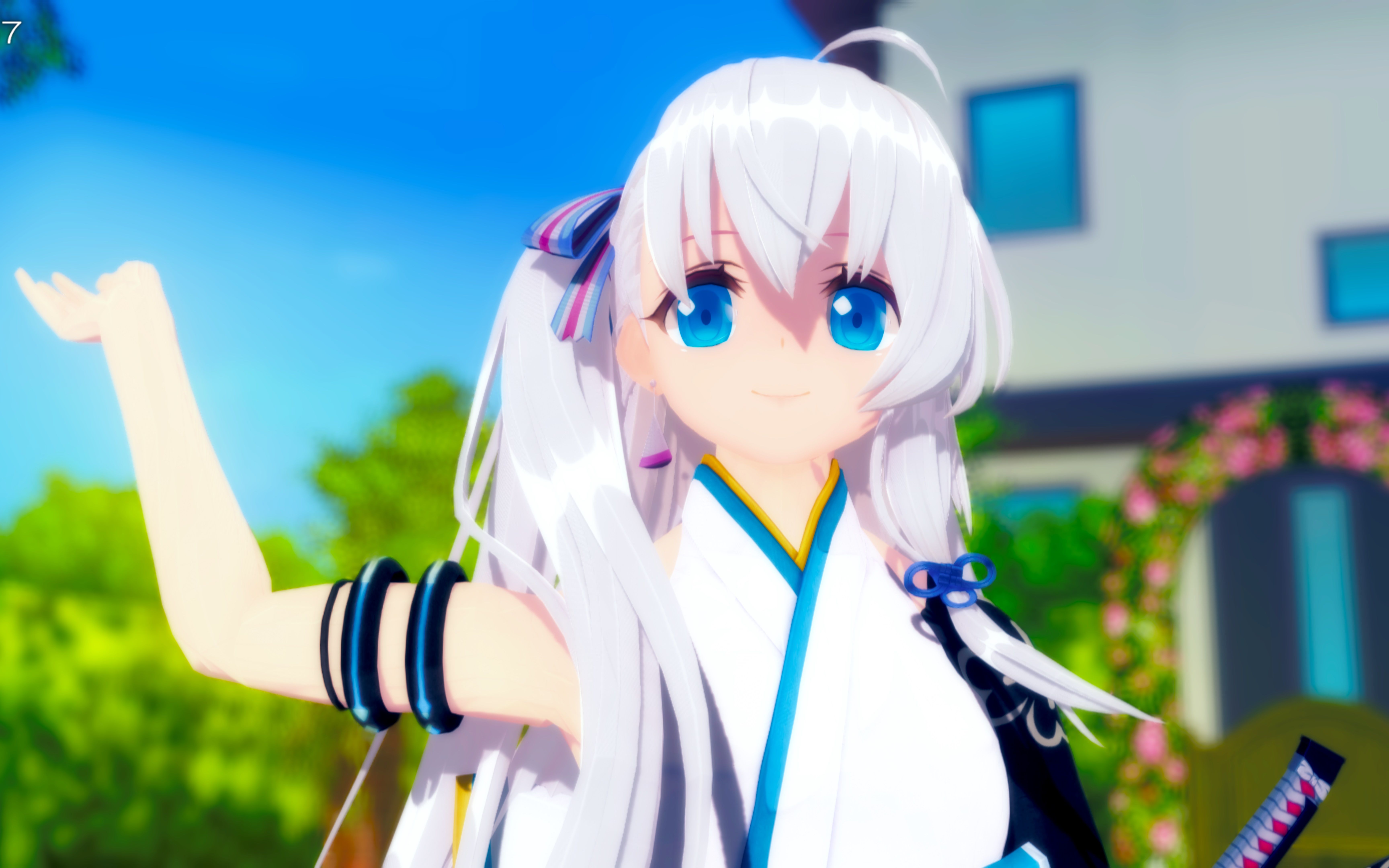 Com3D2定制女仆VMD插件高画质舞蹈展示---椿---【极乐净土】