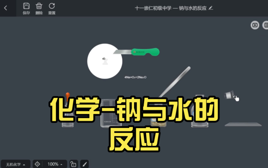 化学-钠与水的反应