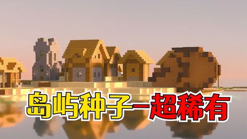 我的世界:5个稀有种子推荐,岛屿高峰专场,各有特色