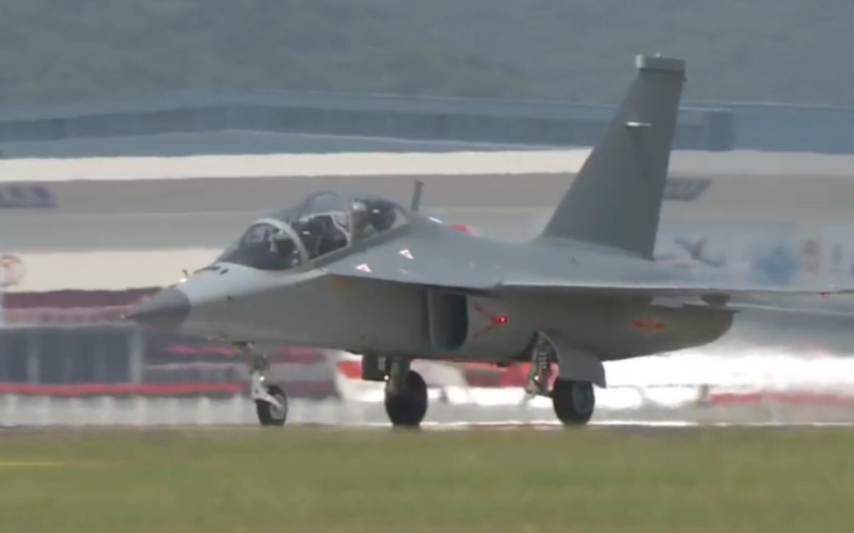 2021珠海航展教-10飞机飞行表演直播全程