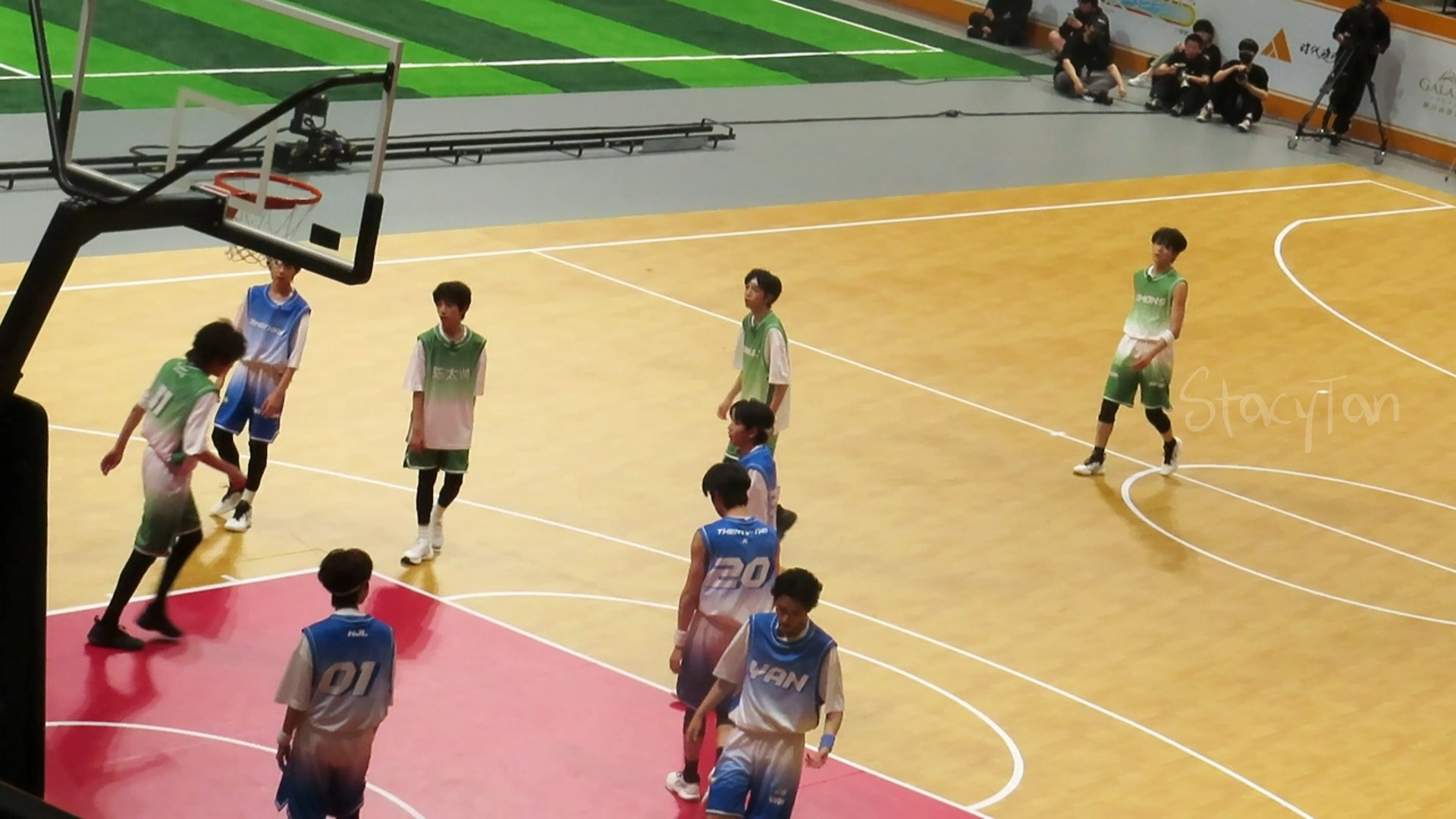 2024TF家族夏日运动会篮球赛-蓝队vs绿队上下半场