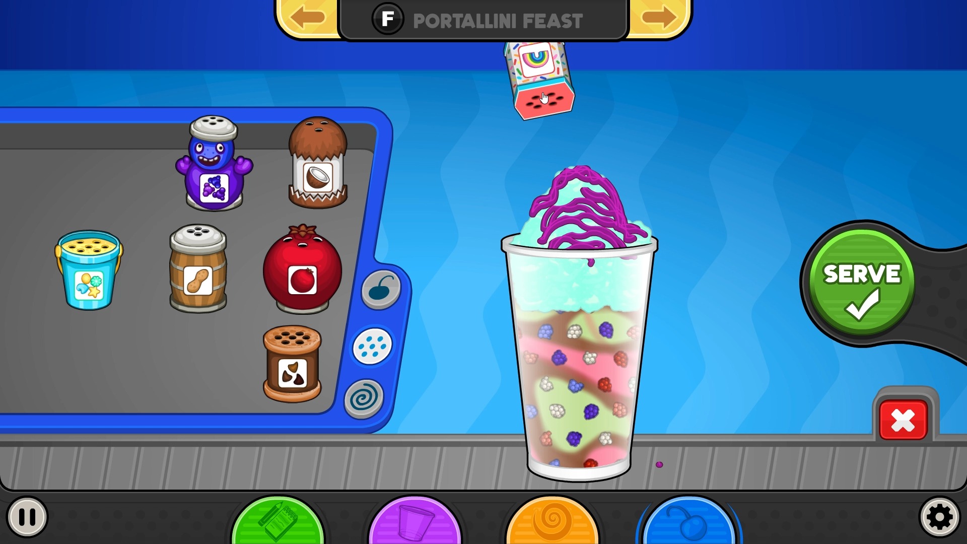 老爹圣代店豪华版第五期,进入波特利尼节!