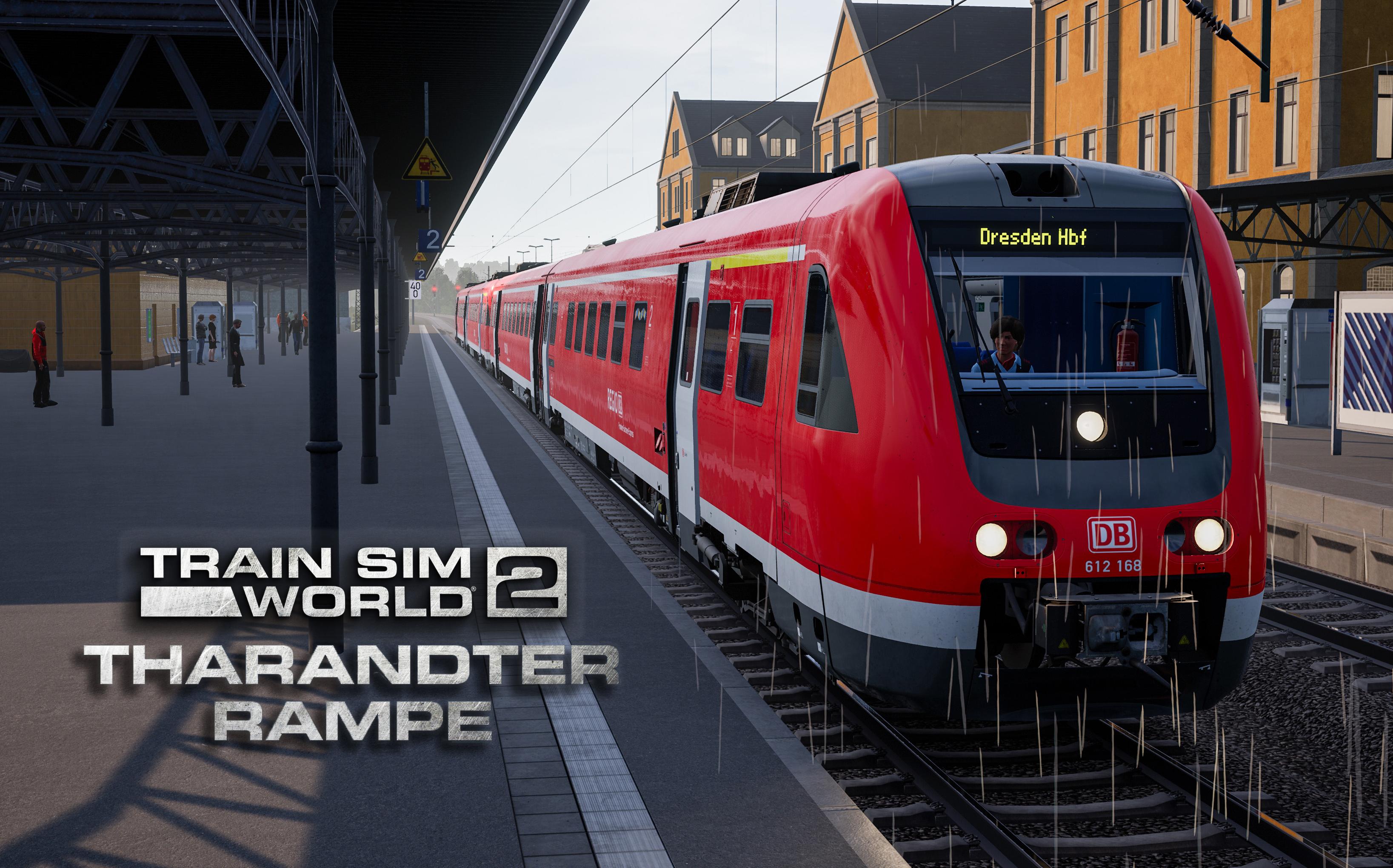 《模拟火车世界2》一路绿灯的到达弗赖贝格 - 塔兰特坡道 | Train Sim ...