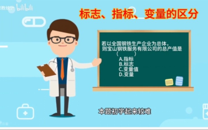 #安徽职教高考统计基础#统计指标与标志