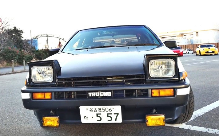 经典的头文字D情怀车型 丰田AE86