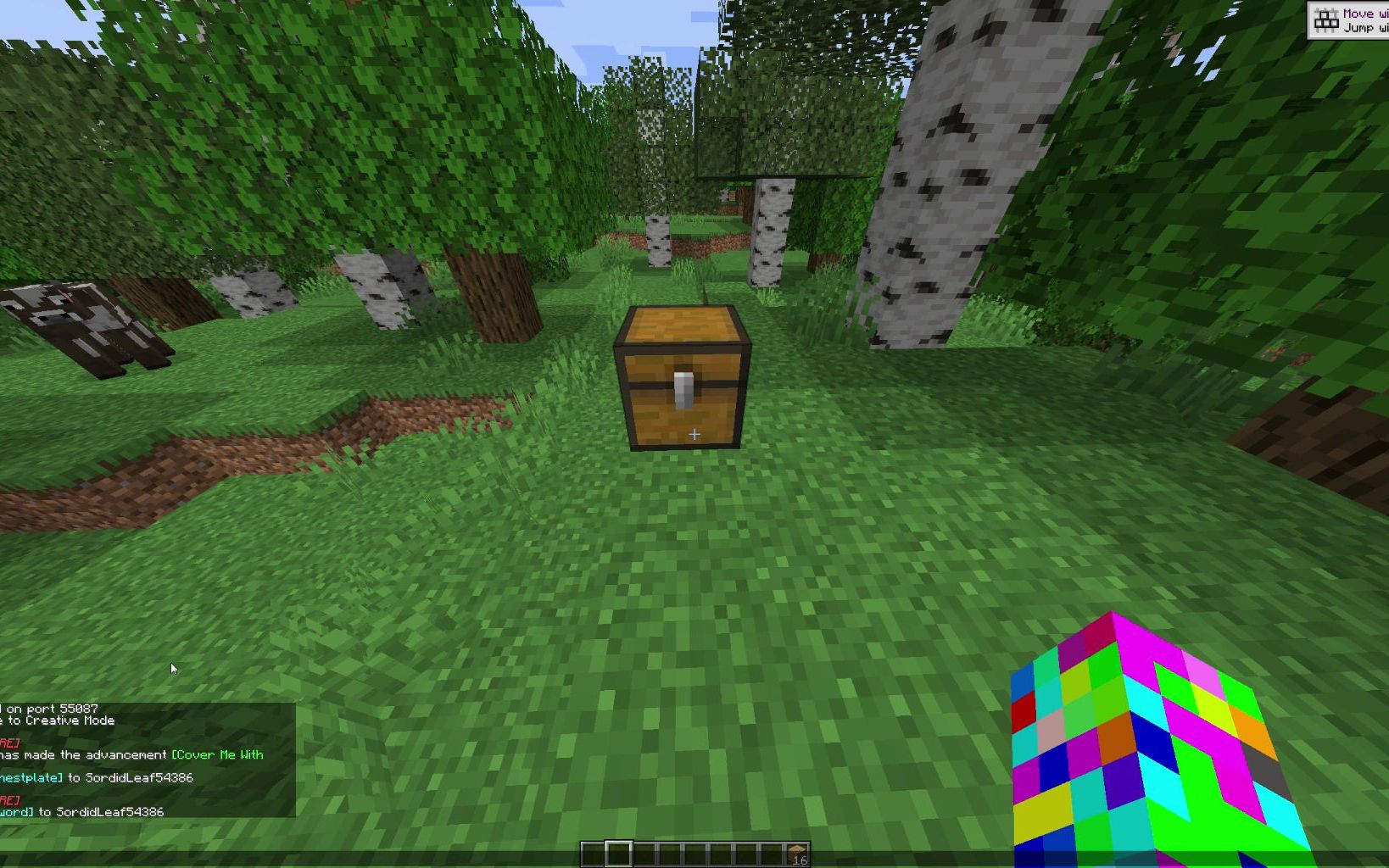 Minecraft 1.16.5 - Multiplayer (LAN) (修改ERROR422存档)_杂谈