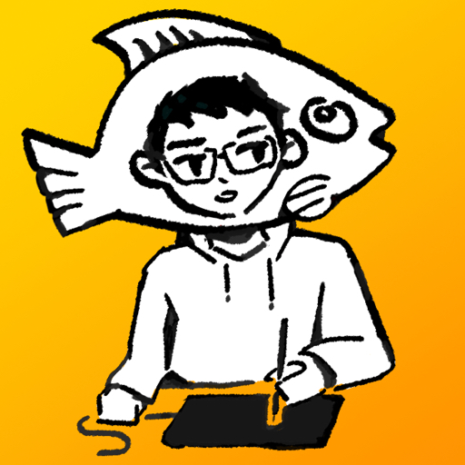 鱼不右 