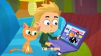 益智动画:电脑里的病毒要摧毁男孩的电脑,小西帮他拯救电脑