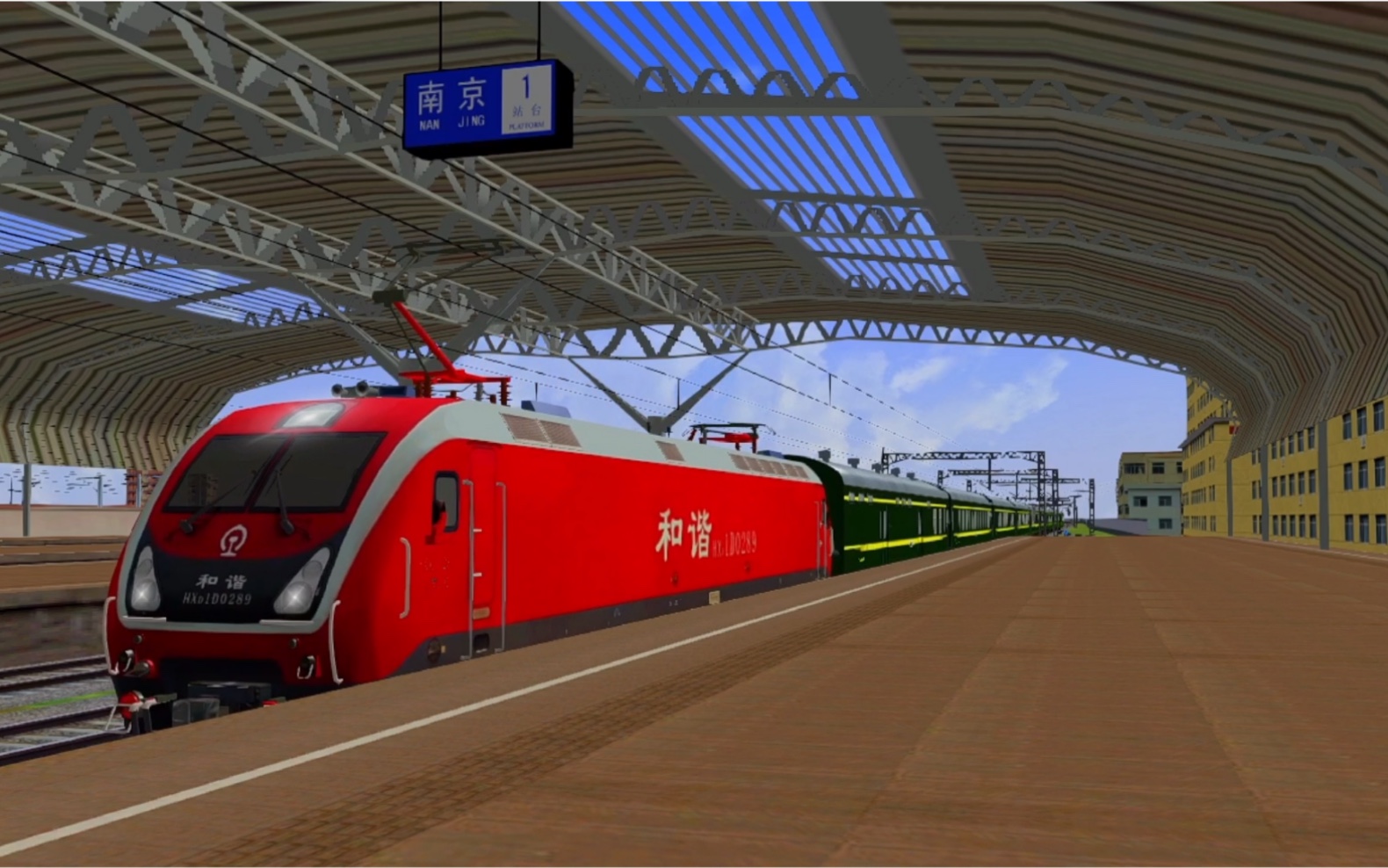 【Openrails模拟火车】T236司机的一天