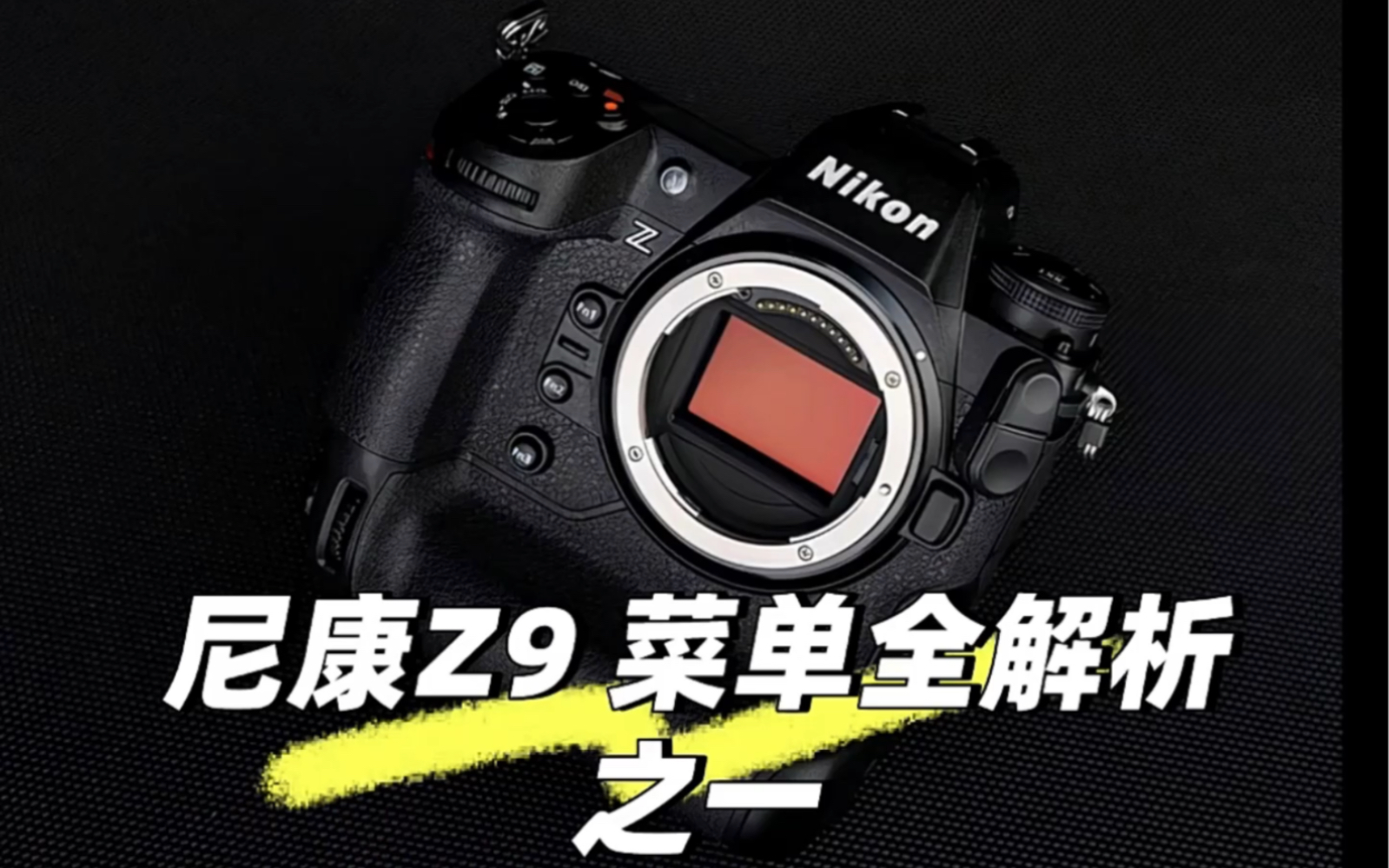 尼康Z9 菜单全解析之拍摄菜单:存储文件夹