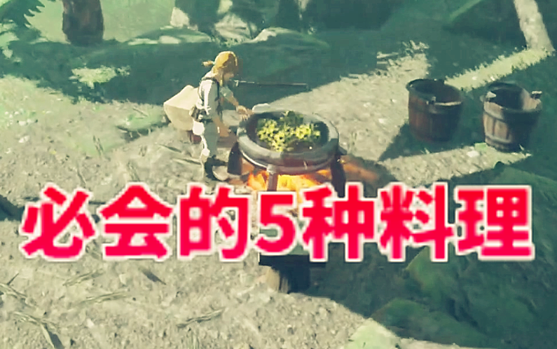 塞尔达传说旷野之息新手必会的【5种料理】