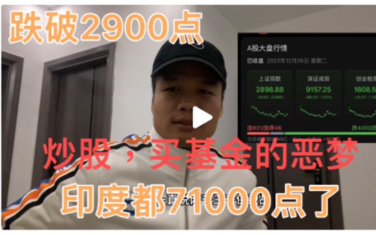 三年前买的基金!现在亏了三成了!这波韭菜应该是史上最惨了