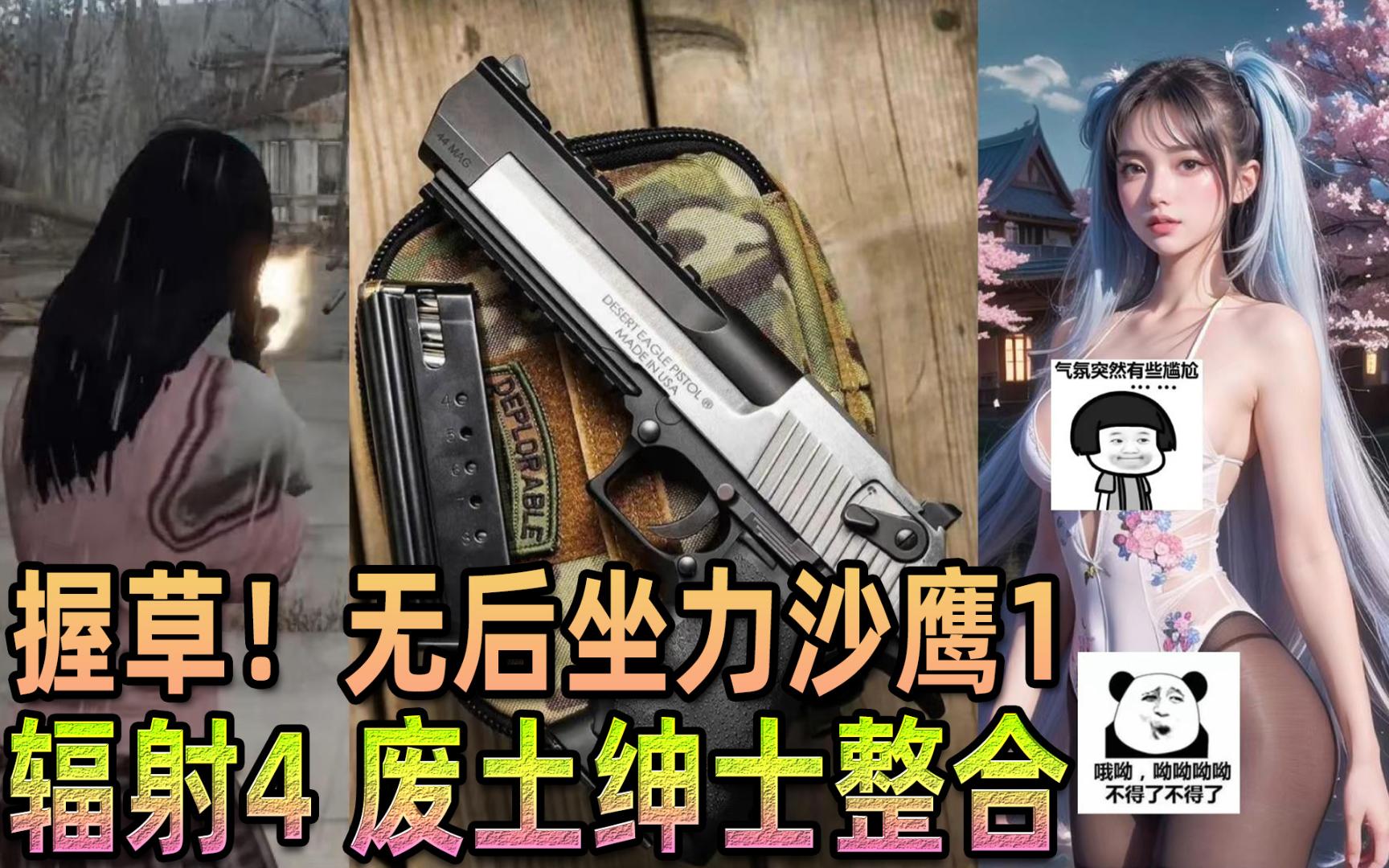 【辐射4问题教程22-1】无后坐力枪 沙漠之鹰 让你成为废土上帝【van...