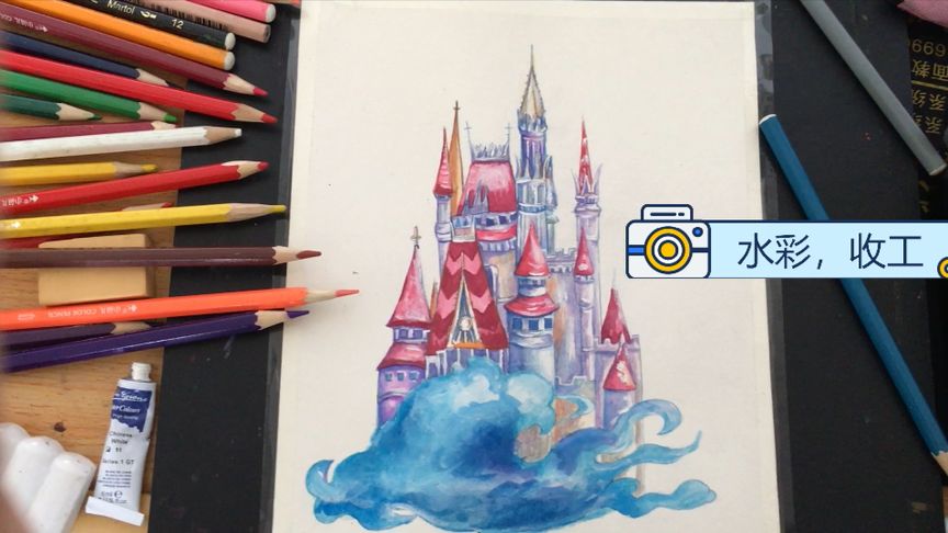 非常容易上手的水彩画教程,在家没事可以学习绘画
