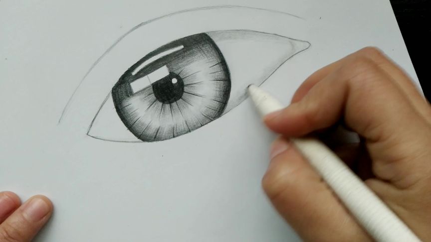 素描教程:教您画眼睛