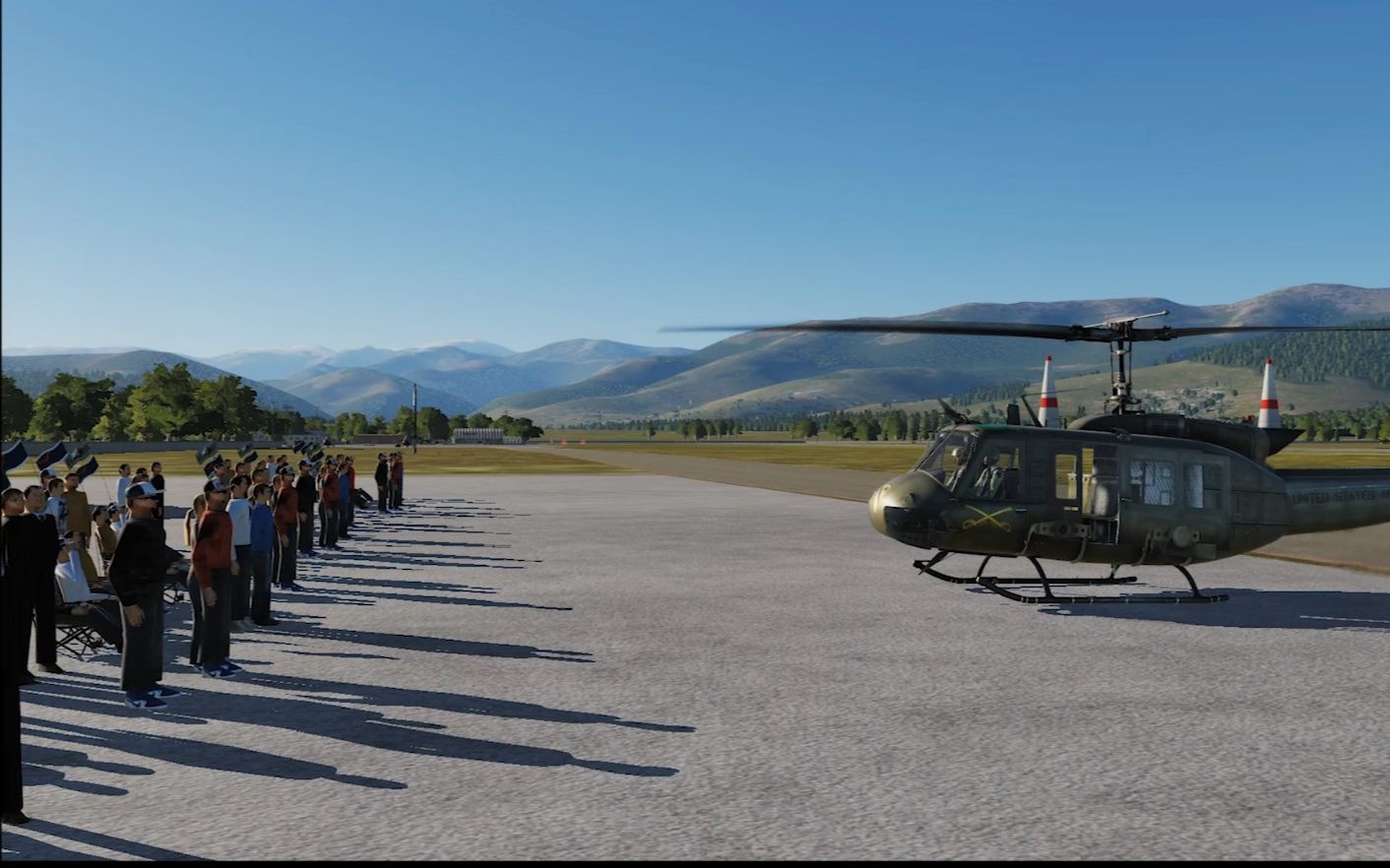 直升机模拟可以这样玩——直升机表演展示