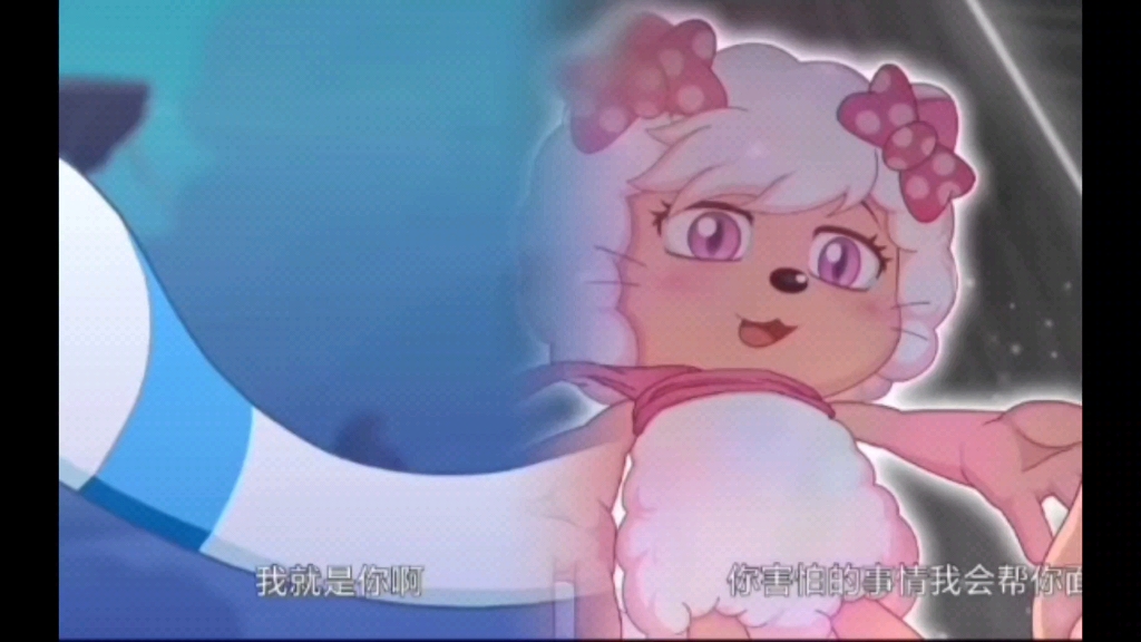 喜羊羊与美羊羊,还挺有夫妻相的。