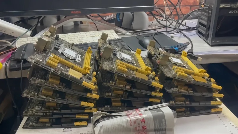 华硕b85主板,到了一小批,这个主板上四代处理器