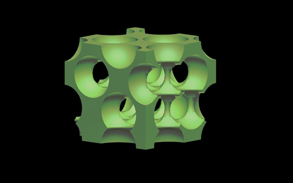 3Dmax科研绘图—立方体骨架