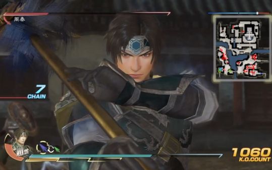 PS4 真三国无双7With猛将传:赵云 终极江东脱逃战 6星秘武拿法
