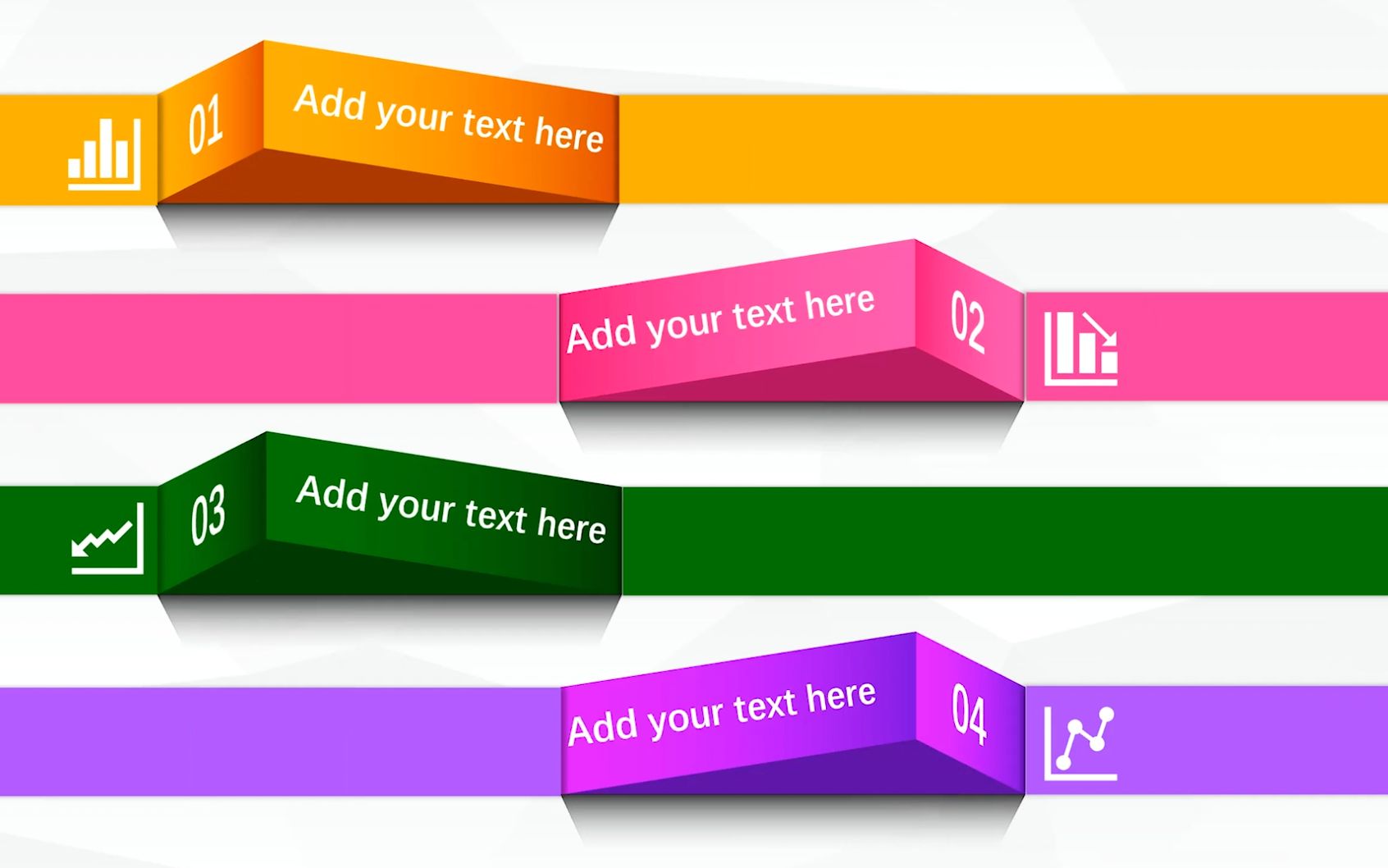 看看国外PPT大神如何制作幻灯片目录页?