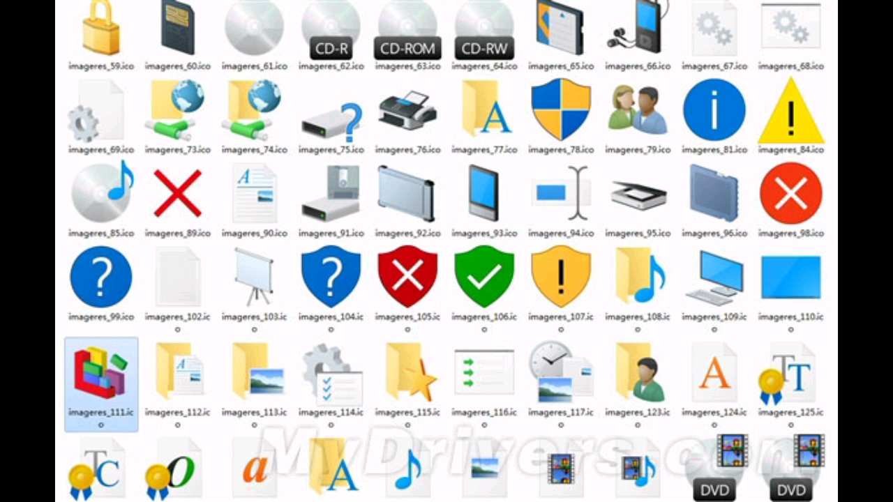 WINDOWS的图标